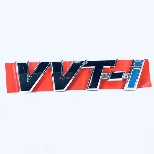 Toyota VVT-i VVTi Emblem Badge Chrome & Blue Genuine Parts | eBay