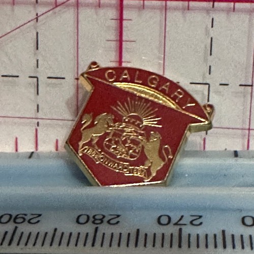Calgary Coat of Arms Alberta Lapel Pin | eBay