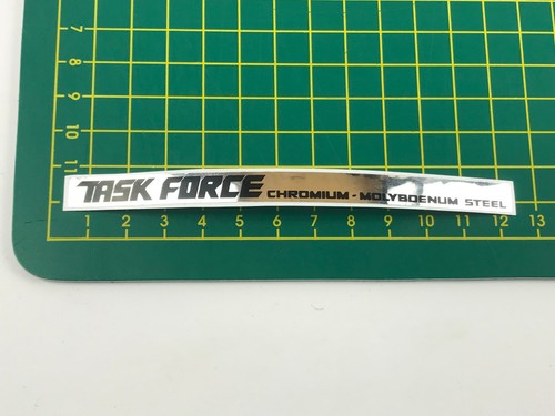 old school bmx decals stickers tioga task force crank black on chrome ...