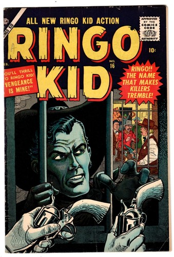 Ringo Kid #16 (Marvel Comics February 1957) for sale online | eBay