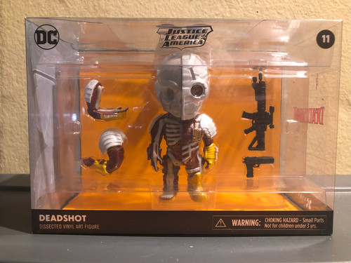 (Kid Robot, 2016) DEADSHOT 4" Dissected Vinyl Art Figure [XXRay Deluxe ...