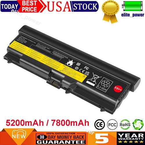 6/9Cell Battery for Lenovo Thinkpad T410 T420 T510 T520 SL410 SL510 ...