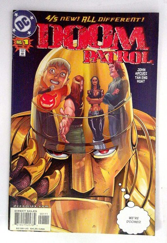 Doom Patrol #1 (2001) DC Comics 9.2 NM- Fever 1st Print Comic Book | eBay