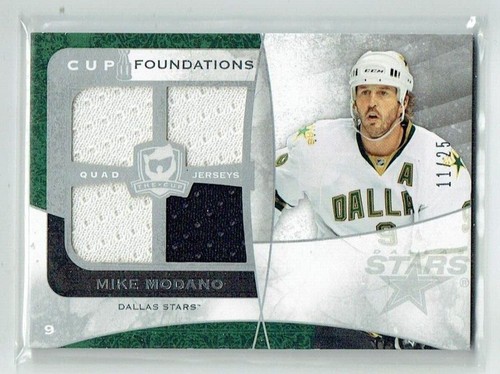08-09 UD Upper Deck The Cup Mike Modano /25 Quad Jerseys HOF | eBay