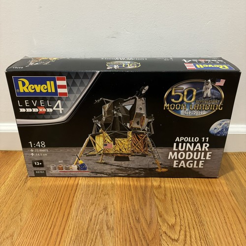 Revell 03701 1/48 Apollo 11 Lunar Module Eagle (50 years Moon Landing ...