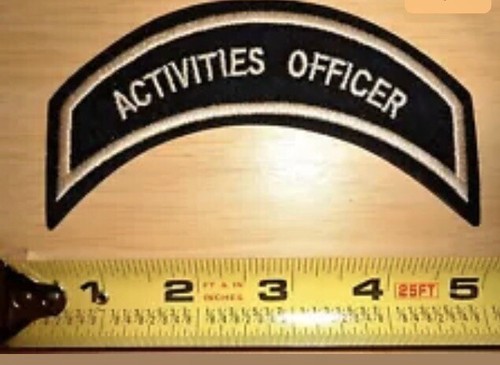 HOG ACTIVITIES Officer Harley Davidson Owners Group Rocker PATCH NEW ...