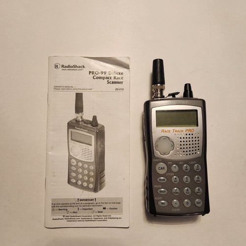 Radio Shack 20-515 PRO-99 Handheld Race Track Scanner - DISPLAY NOT ...