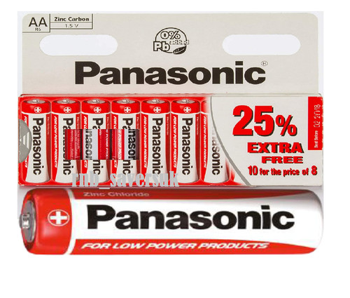 AA & AAA Genuine PANASONIC Zinc Carbon Batteries - New R6 1.5V | eBay UK