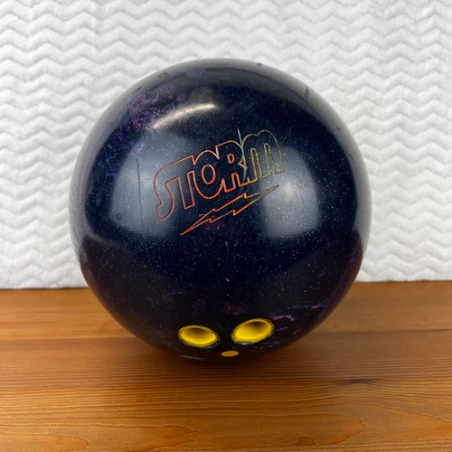 Vtg Storm Eraser Boost PBT Bowling Ball Yellow Dot 13 lbs | eBay