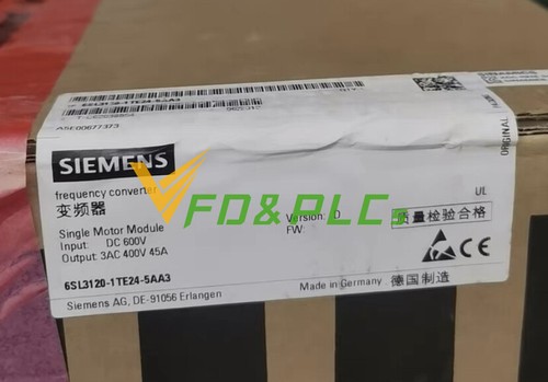 1PC Siemens 6SL3 120-1TE24-5AA3 6SL3120-1TE24-5AA3 NEW In Box Expedited ...