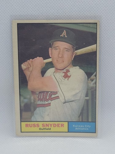 Russ Snyder 1961 Topps Baseball #143 VgEx | eBay