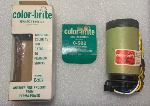 NEW NOS COLOR BRITE PERMA POWER ISOLATION BRITENER C-502 | eBay