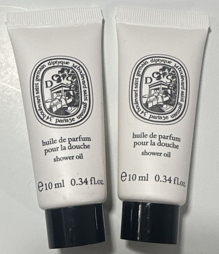 Lot of 2 Diptyque Do Son Shower Oil Travel Size 0.34oz / 10ml Each | eBay