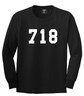Kings Of NY 212 718 Zip Code Long Sleeve T-Shirt New York | eBay