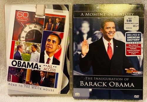Lot of 2 Barack DVDs 60 Minutes Presents Obama: All Access ...