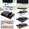 Floating Wall Mount Console TV Media Shelf DVD Cable Sky Box Gloss ...