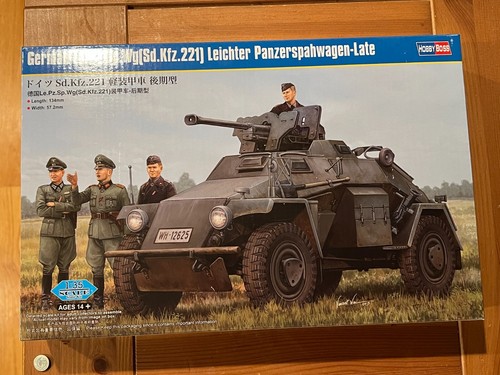 HobbyBoss 1/35 83814 German Le.Pz.Sp.Wg (Sd.Kfz.221) Leichter ...