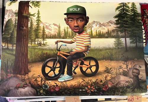 Tyler The Creator Wolf Licensed Poster Mark Ryden Art Print Time ...