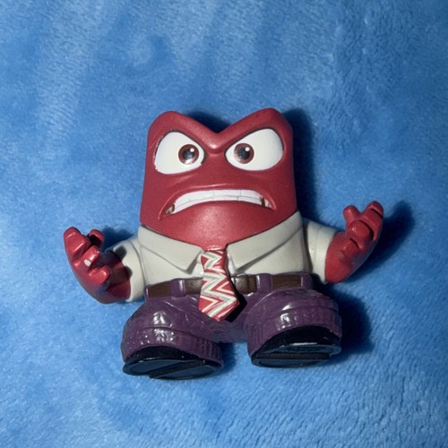 Disney Pixar Inside Out Anger PVC Vinyl Toy Figure Cake Topper -2.5 ...