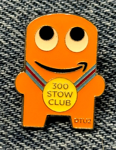 300 RATE STOW CLUB Amazon Employee Peccy Pin | eBay