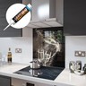 Glass Splashbacks Abstract Sky Glass and Accessories - Made By Premier ...
