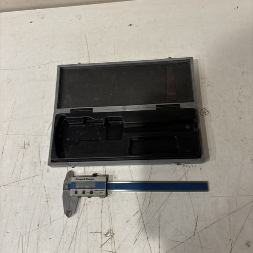 Vintage Brown & Sharpe Digital Caliper 599-571-3 Missing The Battery ...