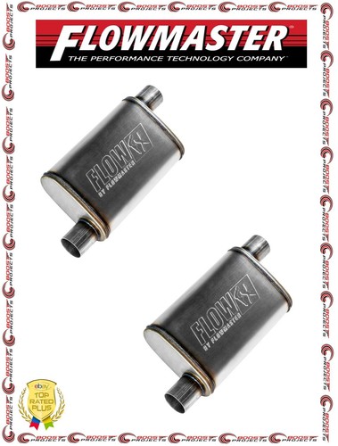 Flowmaster FlowFX Muffler 2.5" Offset In / Out Moderate Sound Pair ...