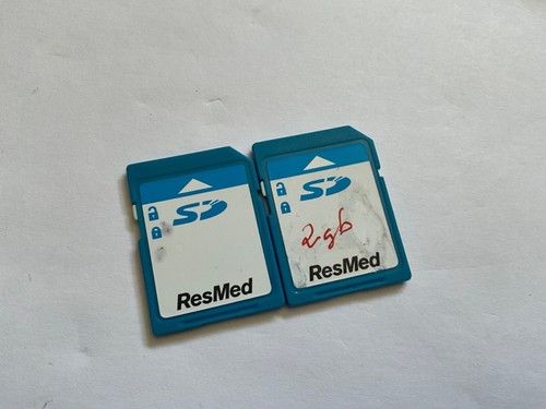 Lot of 2pcs 2gb ResMed SD MEMORY CARDS For ResMed Devices,Canon Nikon ...