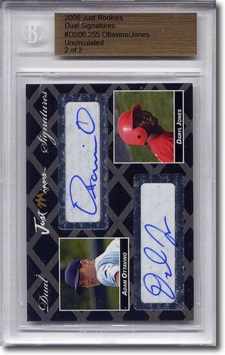 Adam Ottavino * Daryl Jones Rookie Autograph BGS Auto RC 1/2 | eBay