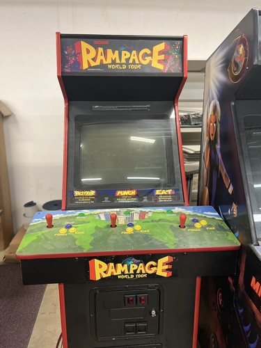 RAMPAGE WORLD TOUR ARCADE MACHINE by MIDWAY 1997 (Excellent Condition ...