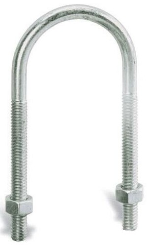 Superstrut H-115-2, 2" Pipe, Steel, Round Bend, U-Bolt with Hex Nut, 1 ...
