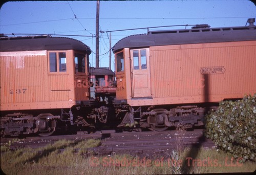 Chicago North Shore & Milwaukee CNS Interurban Box Motor Orig Slide ...