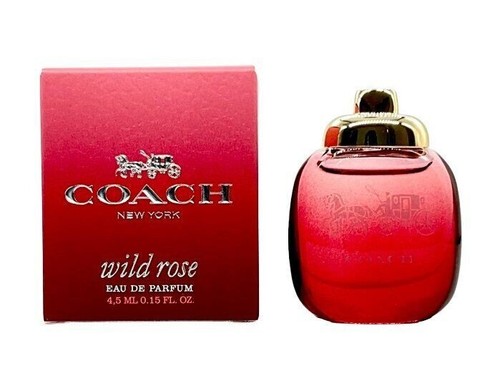 COACH NEW YORK WILD ROSE 0.15 OZ EAU DE PARFUM SPLASH MINI WOMEN ...
