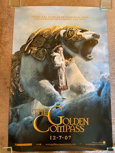 LOT OF 20 THE GOLDEN COMPASS ROLLED ORIGINAL ONE SHEETS- NICE | eBay