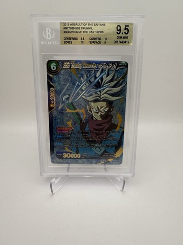 2019 Assault Of The Saiyans #BT7030 SS2 Trunks Memories Of The Past SPR ...