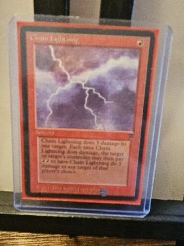Magic: The Gathering (MTG) - Chain Lightning, Legends, NM/M | eBay