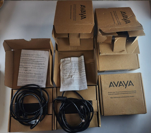Lot of 6 Avaya Inc. Global Single Port POE Injector Kit 700512602 - See Descript | eBay