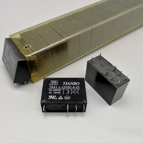 5PCS TIANBO TRA3L-12VDC-S-2Z Power Relay 8Pin 5A 240VAC | eBay
