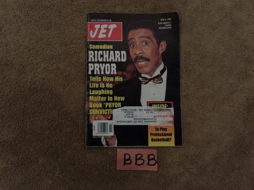 Jet Magazine / June 5 1995 / Richard Pryor New Book Pryor Convictions ...