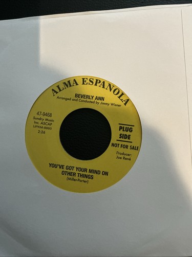 Beverly Ann Got Your Mind On Other Things/He's Coming Home Northern ...