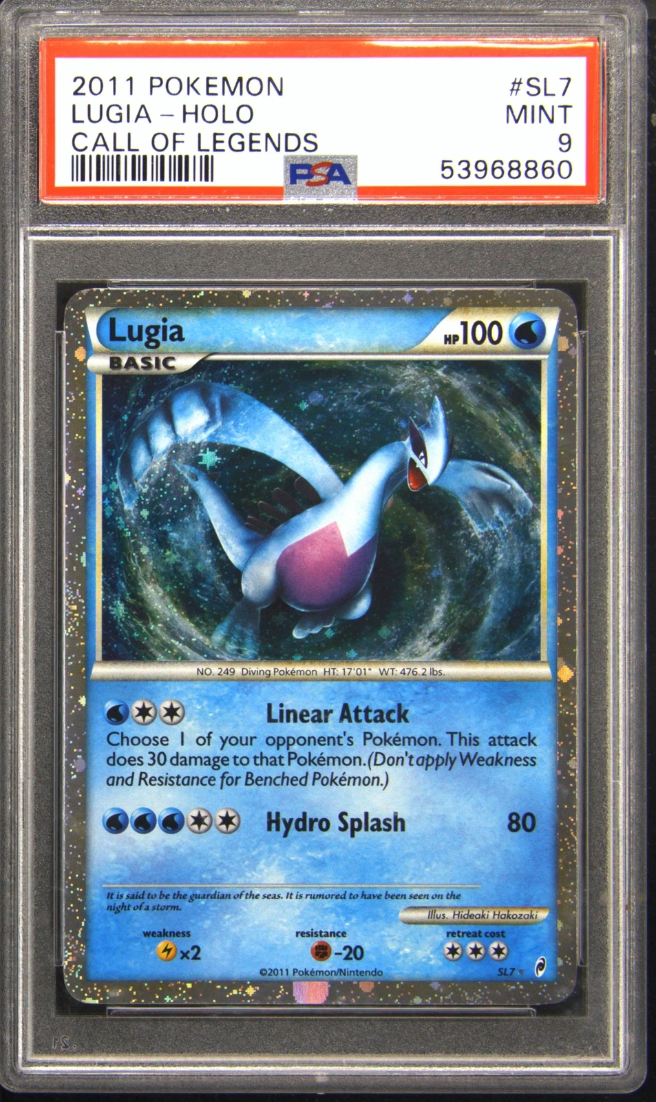 Lugia 2011 Call of Legends #SL7 Shiny Rare Price Guide - Sports Card ...