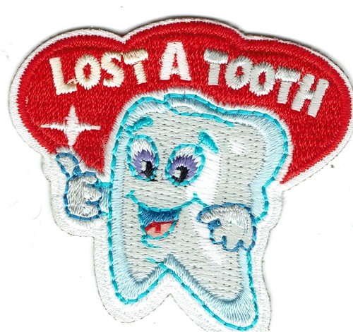 Girl Boy Cub LOST A TOOTH Daisy Fun Patches Crest Badges SCOUT GUIDE ...