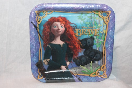 NEW IN PACKAGE DISNEY BRAVE 8- DINNER PLATES PARTY SUPPLIES | eBay