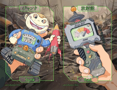 MtG Junk / Rad Double Sided Token - Johannes Voss NEW Magic the ...