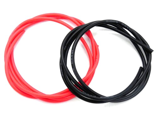 5 METERS OF HIGH TEMPERATURE RED SILICON CABLE - 2.5MM SUITS BAIN MARIE ...