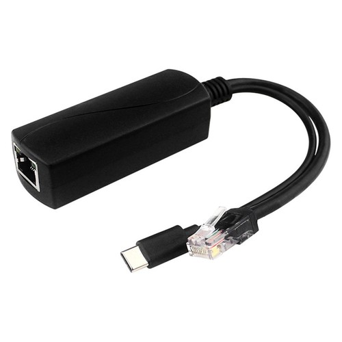 USB Type-C Power Plug Active PoE Splitter Ethernet Gigabit For ...