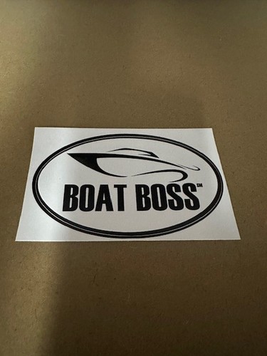 Boat Boss Sticker 5" x 3" | eBay