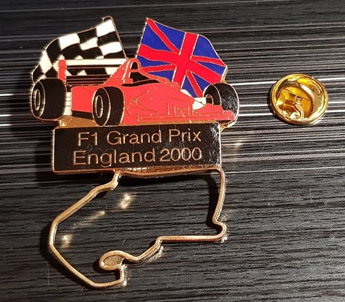 Formula 1 Pin F1 Grand Prix 2000 England With Route Red - Dimensions ...