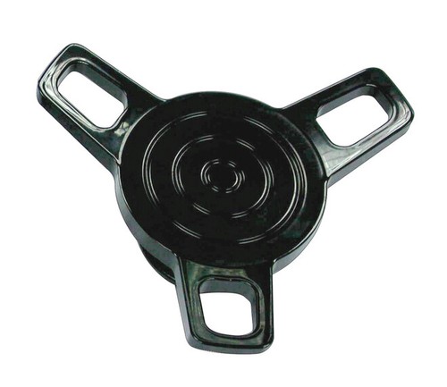 BLACK 3-WING SPINNER GAS CAP VENTED BAYONET TANKS HARLEY 1973-82 ...