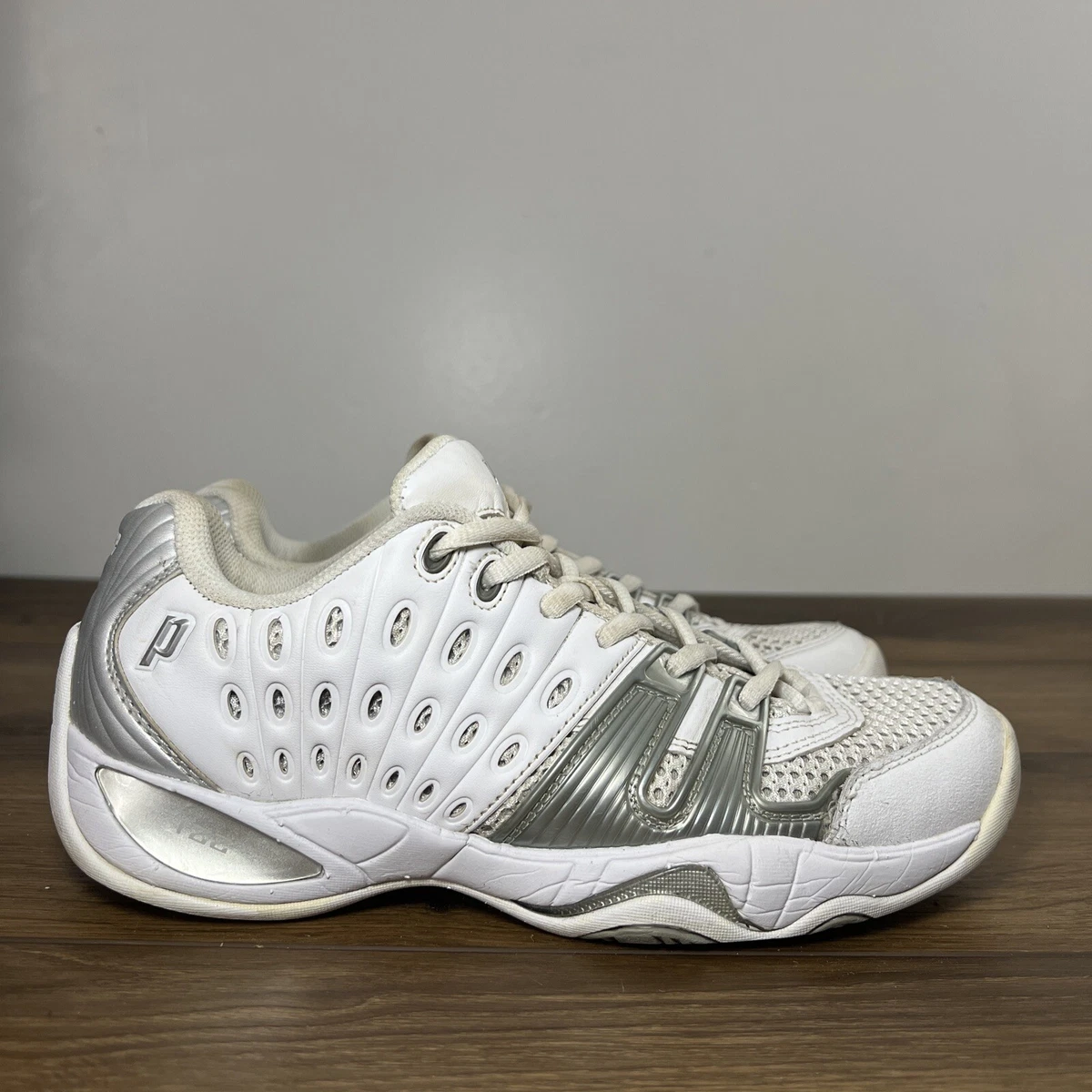 Pickleball Shoes Women Prince T22.5 Women's Tennis Shoes - White/Blue ...